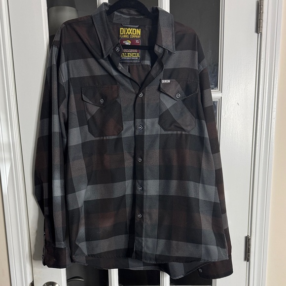 DIXXON | Jackets & Coats | Dixxon Mens Dark Plaid Shirt Jacket | Poshmark